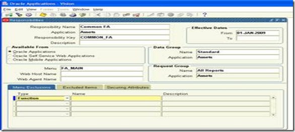 Oracle Applications End To End Configuration Of Oracle Fixed Assets Module